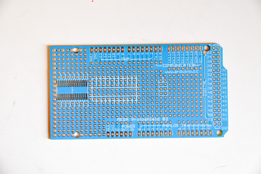 8×8 LED matrix control on an Arduino Mega – code, circuits, & construction